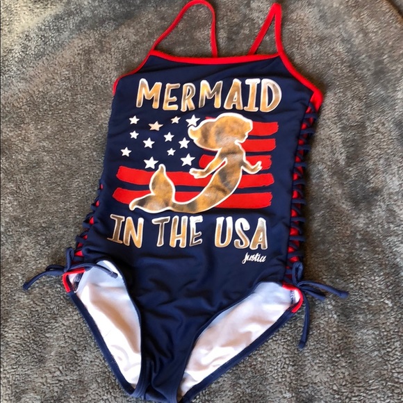Justice | Swim | Justice Onepiece Mermaid Swimming Suit | Poshmark